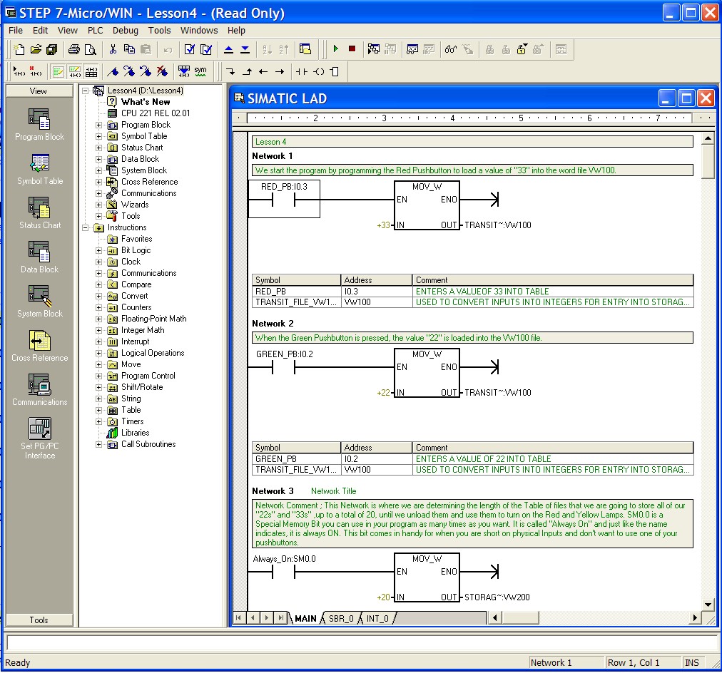 Siemens PLC Training